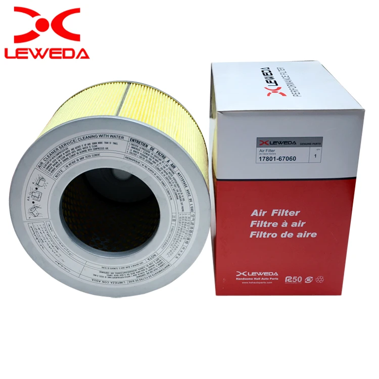 LEWEDA Air Filter 17801-67060 for Toyota HILUX & LAND CRUISER 90