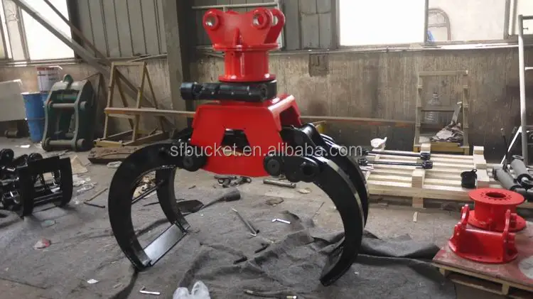 Mini Hydraulic Digger Attachments ,excavator Log Grabber| Alibaba.com