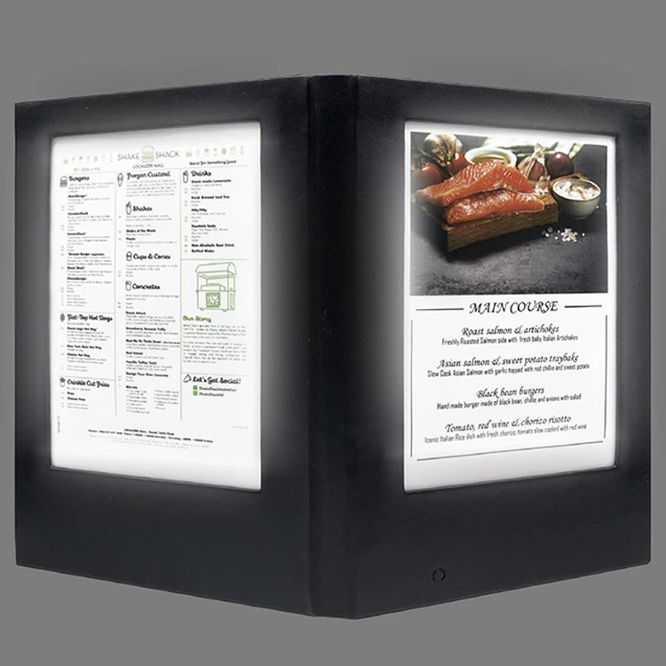 Backlit Menus - Illuminate Your Restaurant A4 LED Lighting