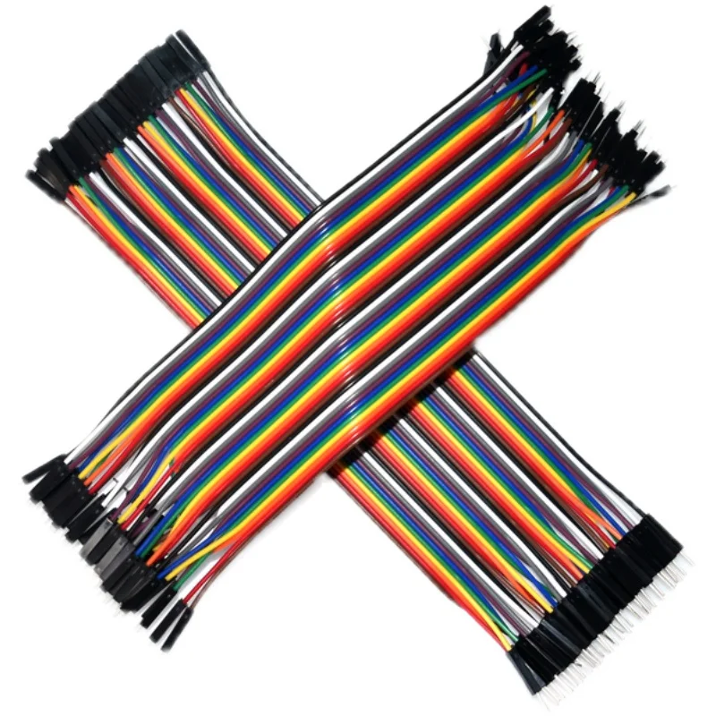 30cm 40pin M To F Color 40p Male To Female Jumper Wire Connect Dupont ...