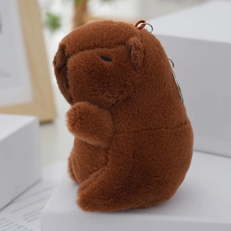 Capybara Plush Keychains - Adorable Stuffed Animal Toys