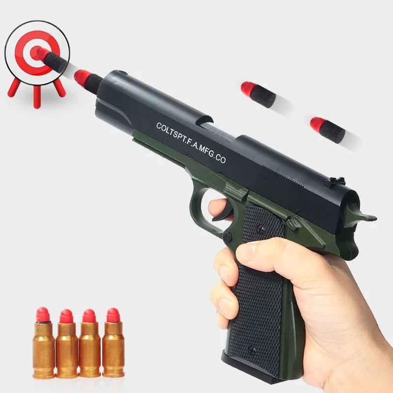 LONGXI M1911 Gun Toys - Safe, Fun, and Educational