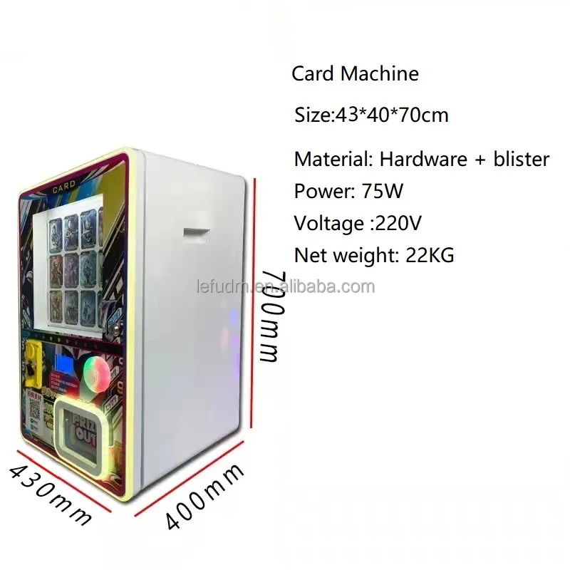 Card Dispenser Toy Gift Capsule Vending Machine for Sell