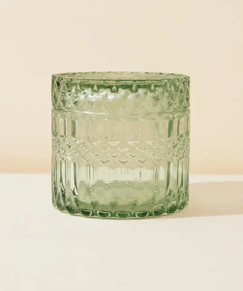 Luxury Glass Pot - Perfect for Home Decor & Jewellery Storage