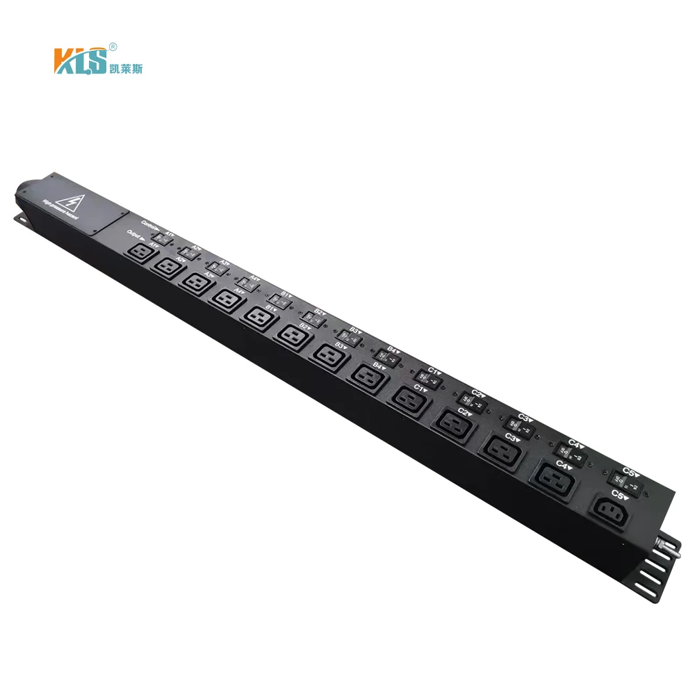 High Power C19 Socket Pdu Three Phase 63a Circuit Breaker Output Branch 5466