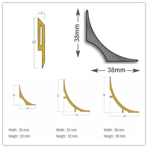 Pvc Vinyl Capping Strips and Cove Former /cap and Cove| Alibaba.com