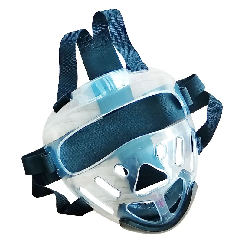 Martial Arts Taekwondo Karate Head Face Shield Boxing Face Guard - Buy ...