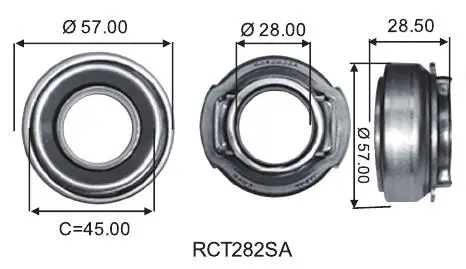 Auto Clutch Release Bearings RCT282SA - Precision & Durability