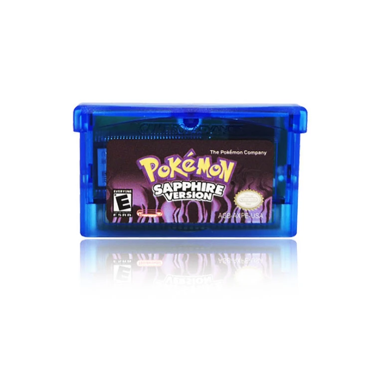 Emerald Leaf Green Rire Red Ruby Sapphire Game Cartridge For Gba ...