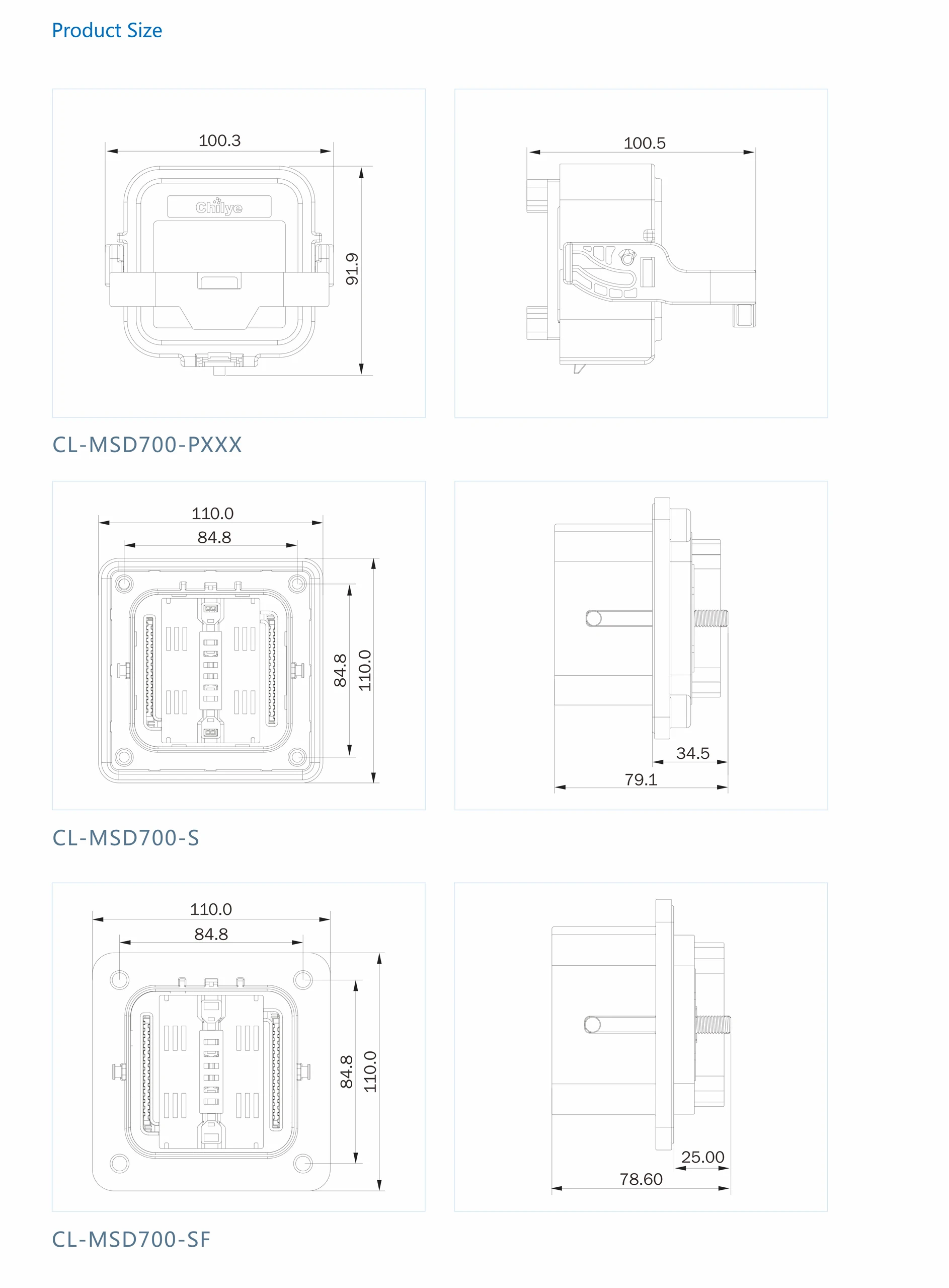 MSD 700 Series Manual Service Disconnect for EV Power System