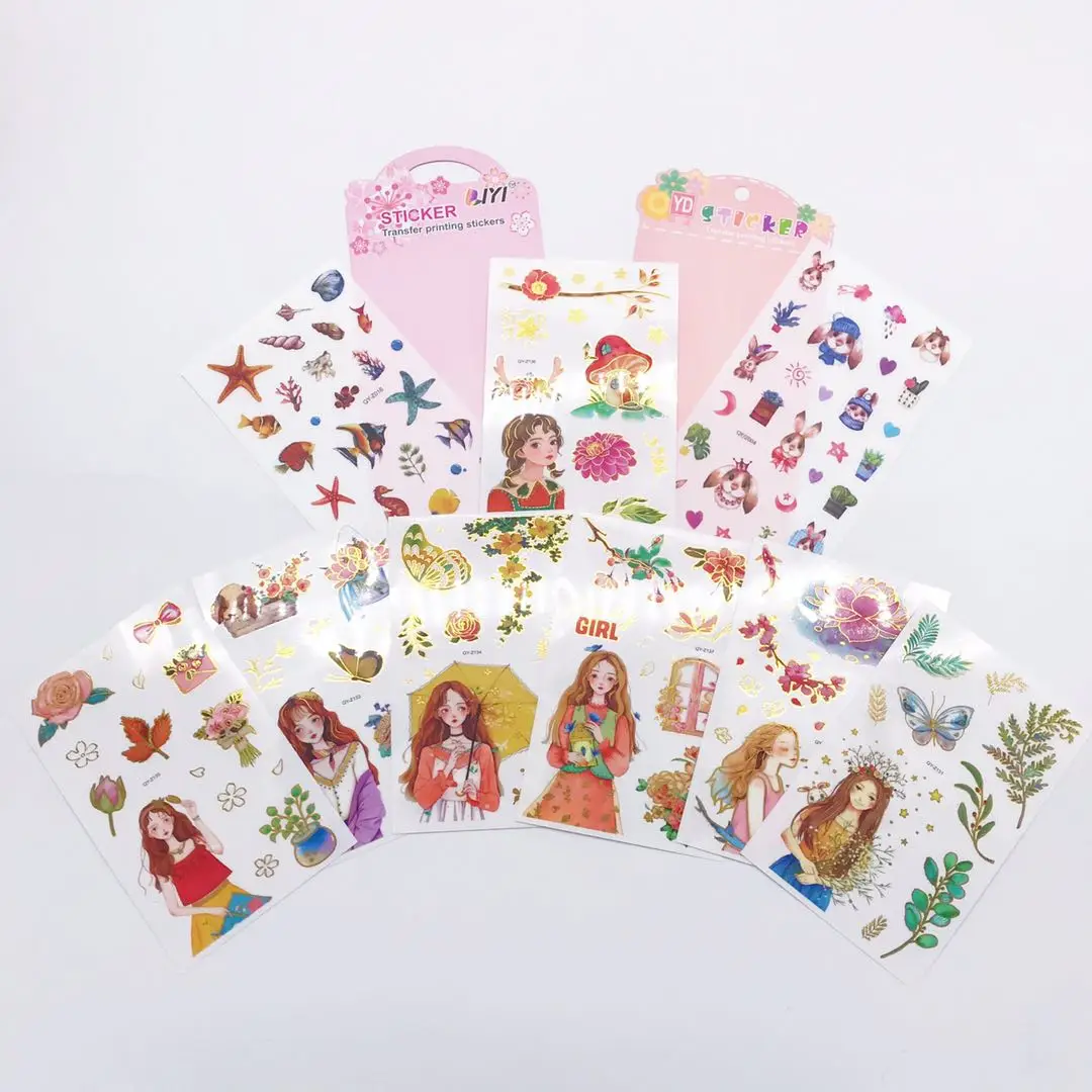 Customized Rub On Dry Transfer Peel Off Stickers - Buy Christmas Rub On ...