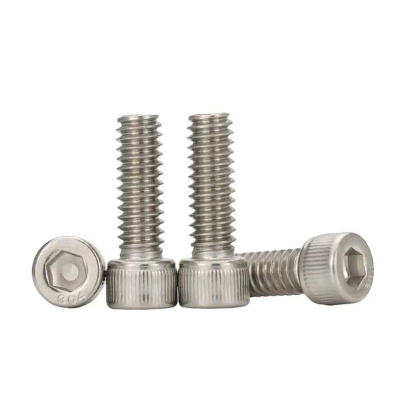 Din 912 Hex Socket Head Cap Screw Ss304 Ss316 Stainless Steel Hexagon Socket Head Cap Screw ...