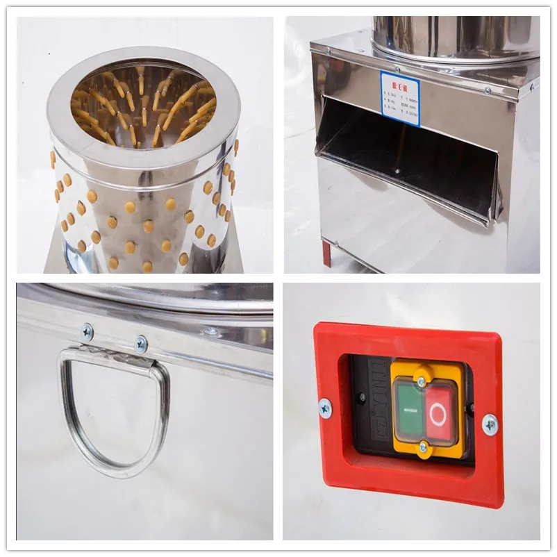 Efficient Chicken Defeathering with Yinglian Plucker Machine