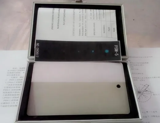 PSM-5 Penetrant Test Panel Calibration Block - Customized Support