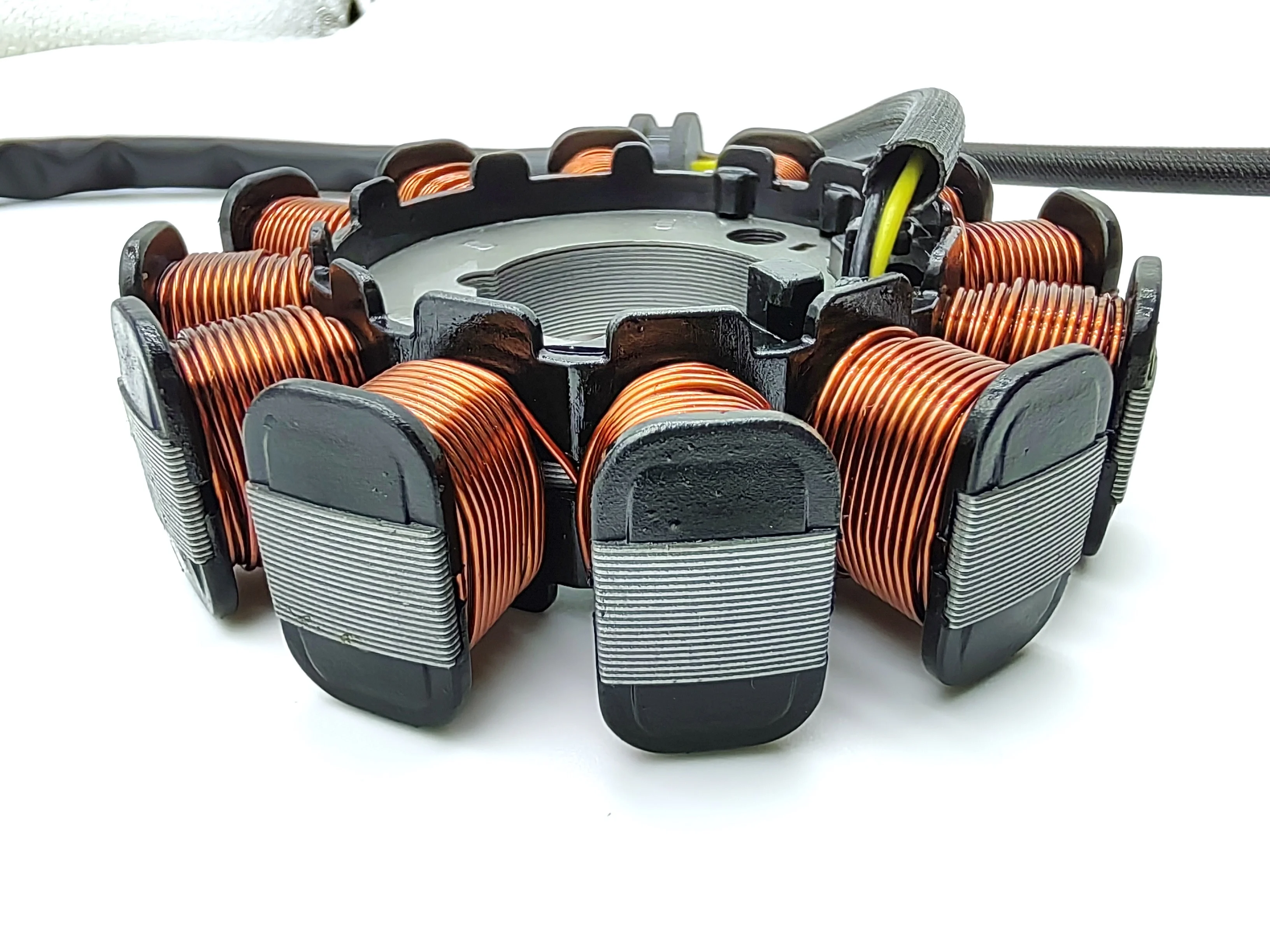 Motorcycle Magneto Stator Coil For Tvs Hlx125 - Buy Motorcycle Magneto ...