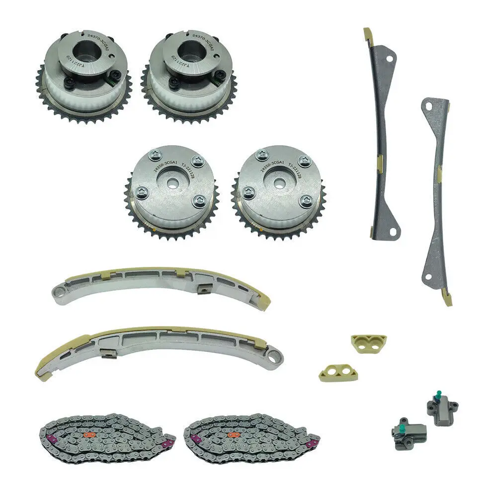 High Quality Gear Timing Chain Kit for Kia 3.3 3.8L 24321-3L100 24370 ...