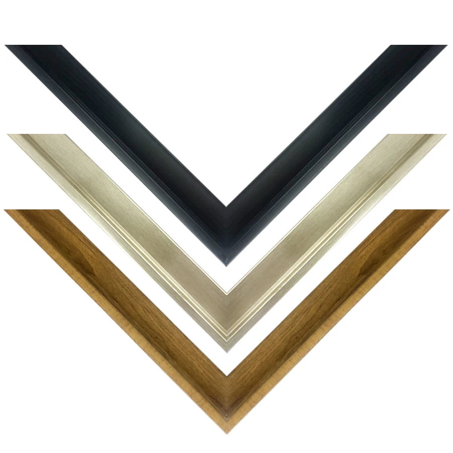 Wholesale Plastic L Shape Canvas Frame Art Oil Painting Picture Frame ...