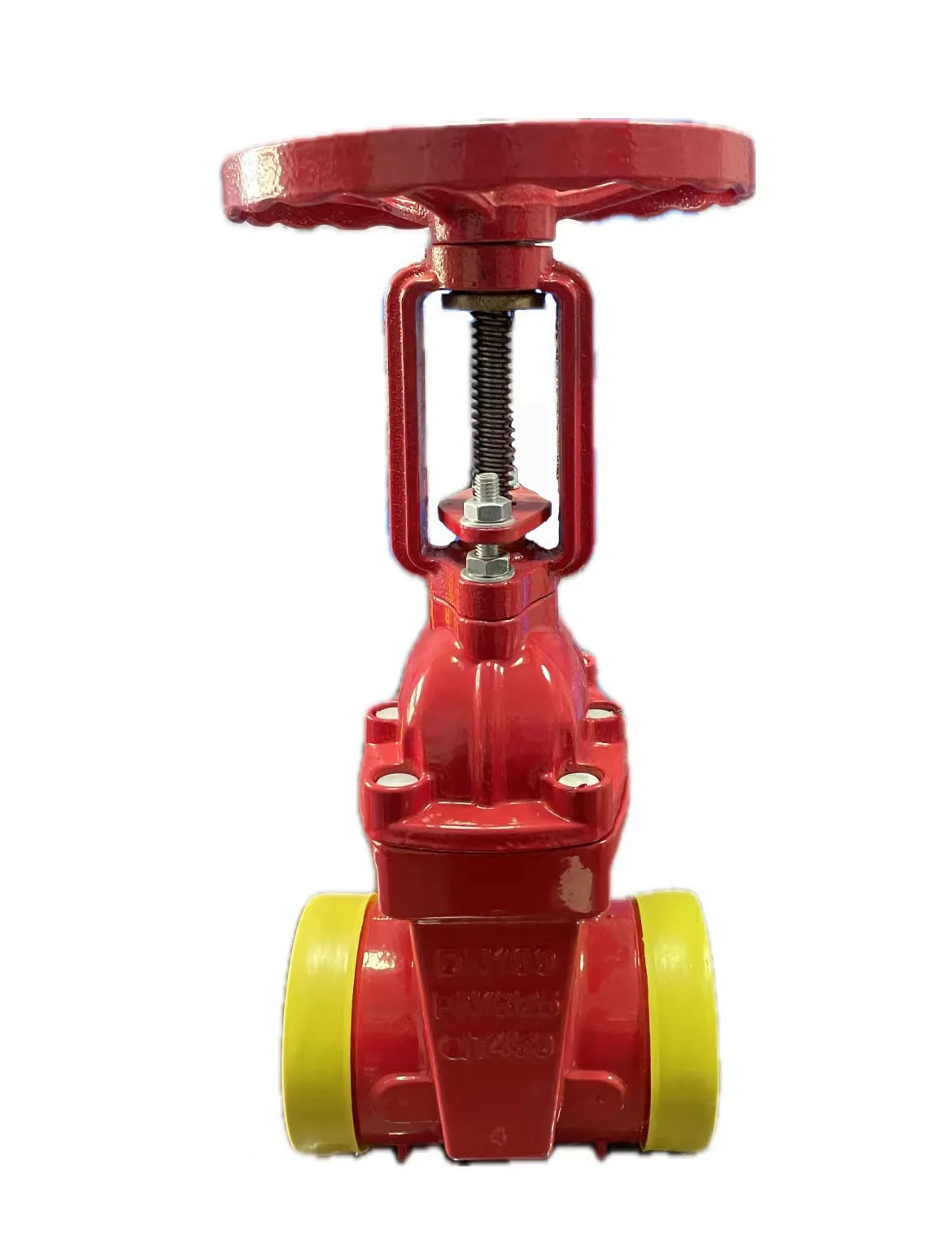 Manual Grooved Open Stem Gate Valve For Water Stop Structure General ...