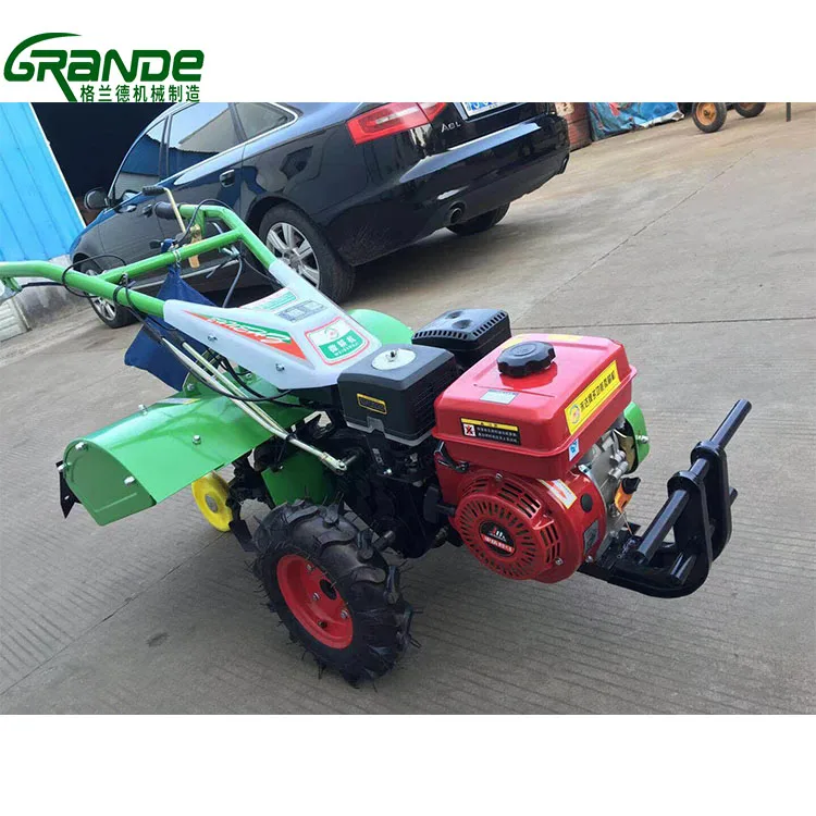Micro Tiller Operate Easy Hand Mini Rotary Tiller For Dry Field - Buy ...