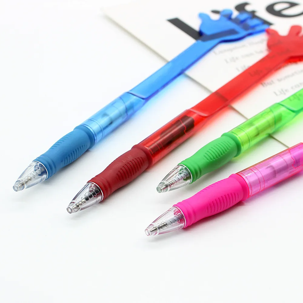 Customizable Logo Five Finger Ballpoint Pen Creative Palm Shaped ...