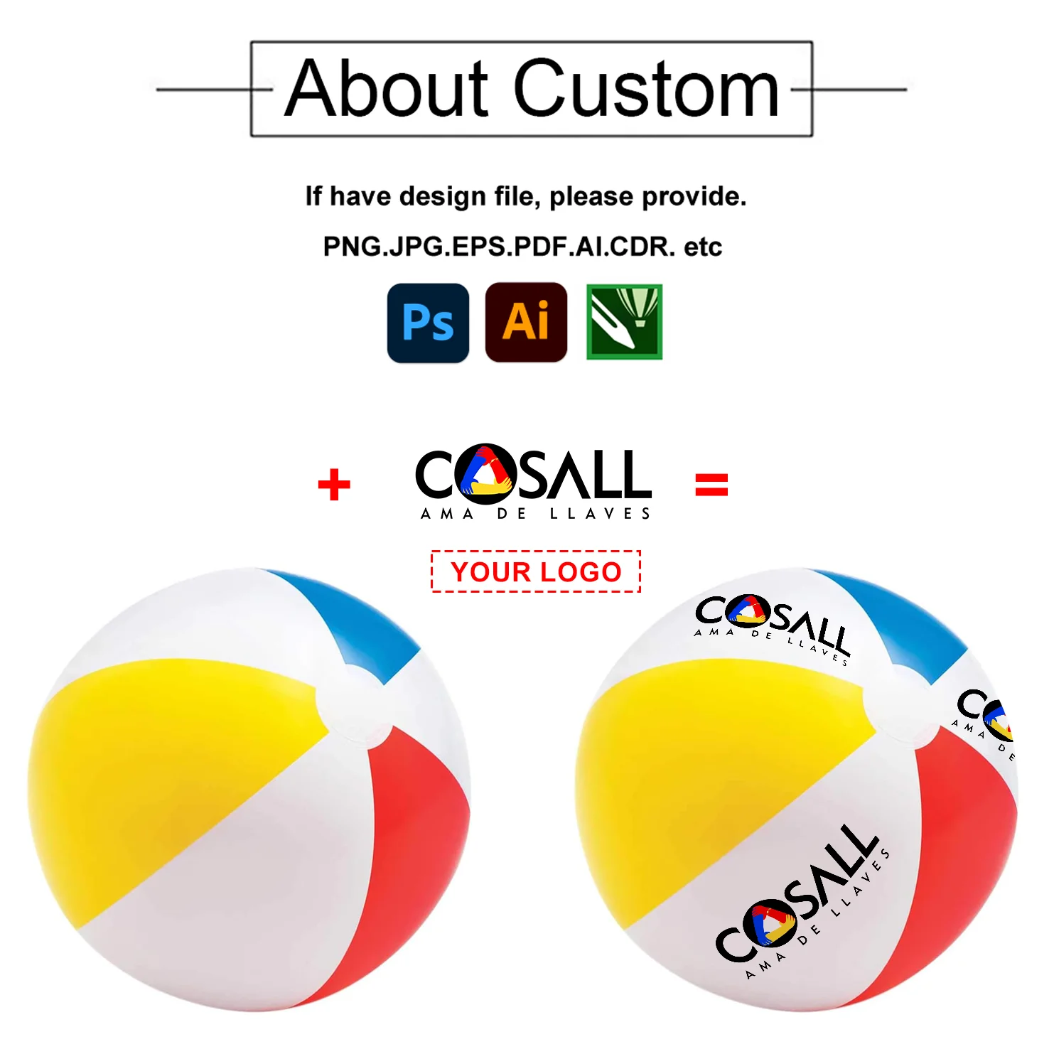 Wholesale Custom Beach Balls - Promotional Fun for All Ages