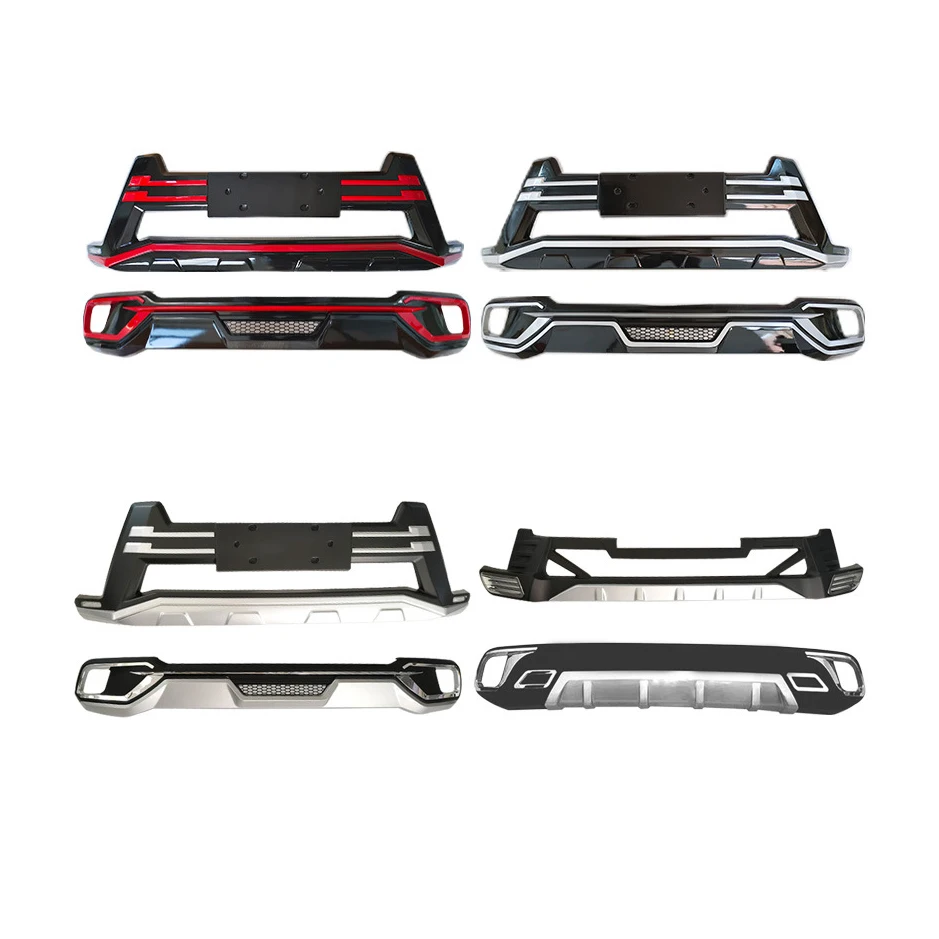 Front And Rear Bumper Modified New Highlander Anti-collision Decoration ...