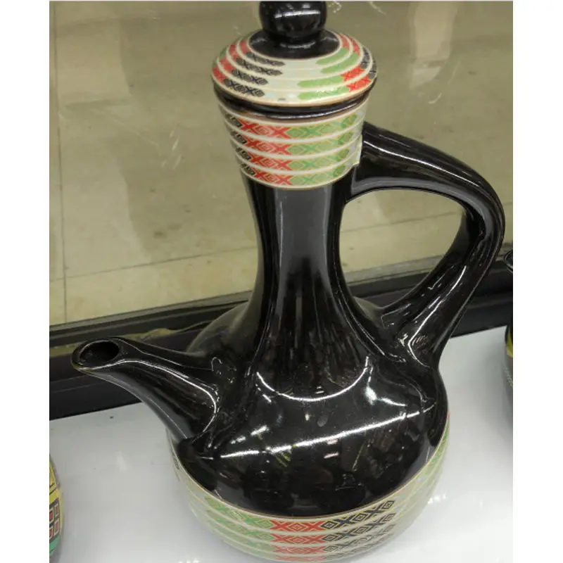 Ethiopian Coffee Pot Classic Jebena Clay Pot800-1200ml - Buy Ethiopian ...