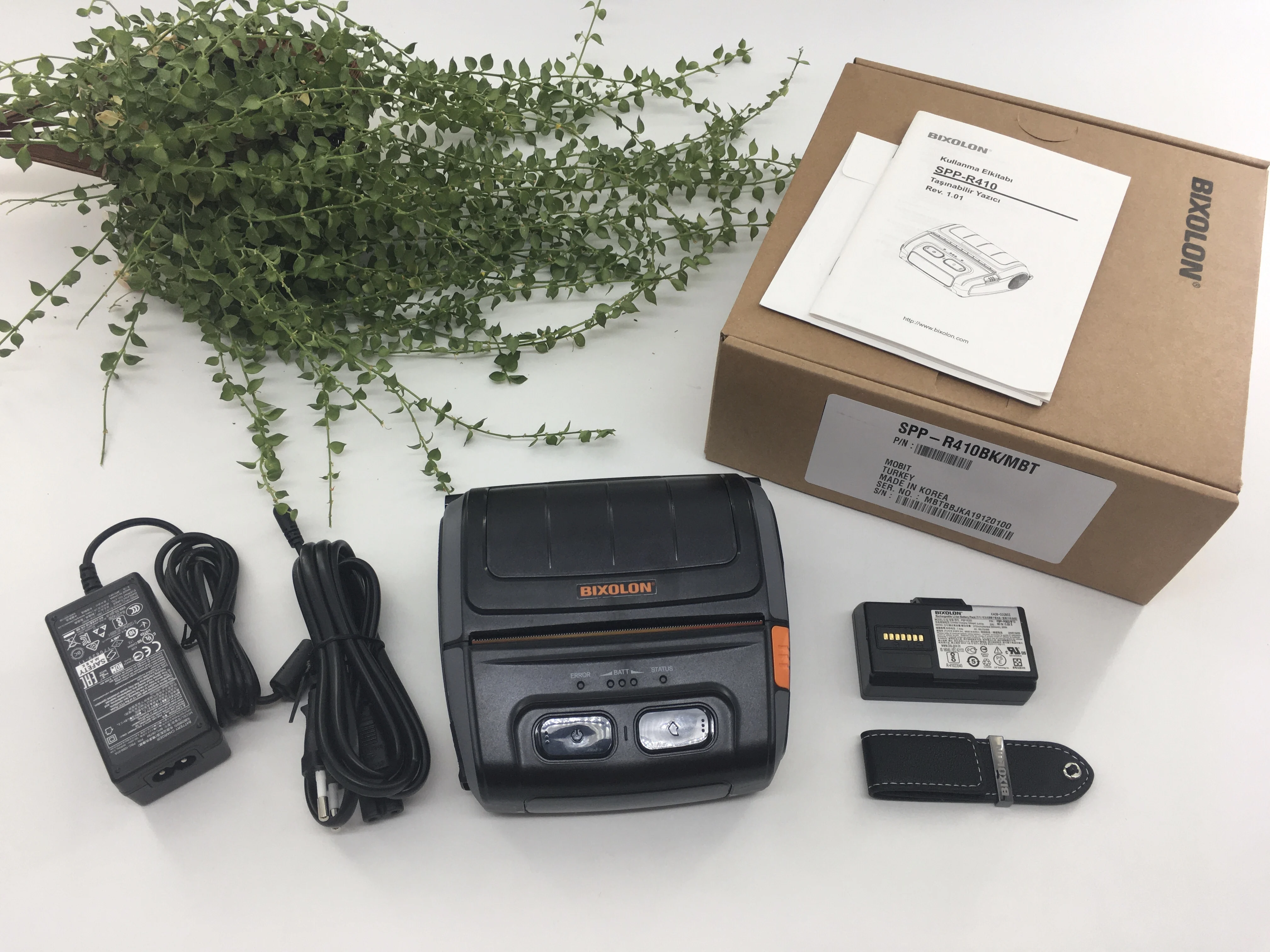 Bixolon SPP-R410 4" Bluetooth Portable Receipt, Label and Ticket Direct ...