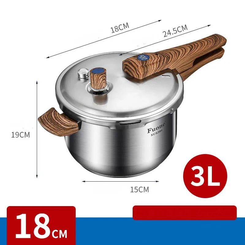Stainless Steel Pressure Cooker Pot Gas,Cocotte Minute A Gaz Duduklu ...