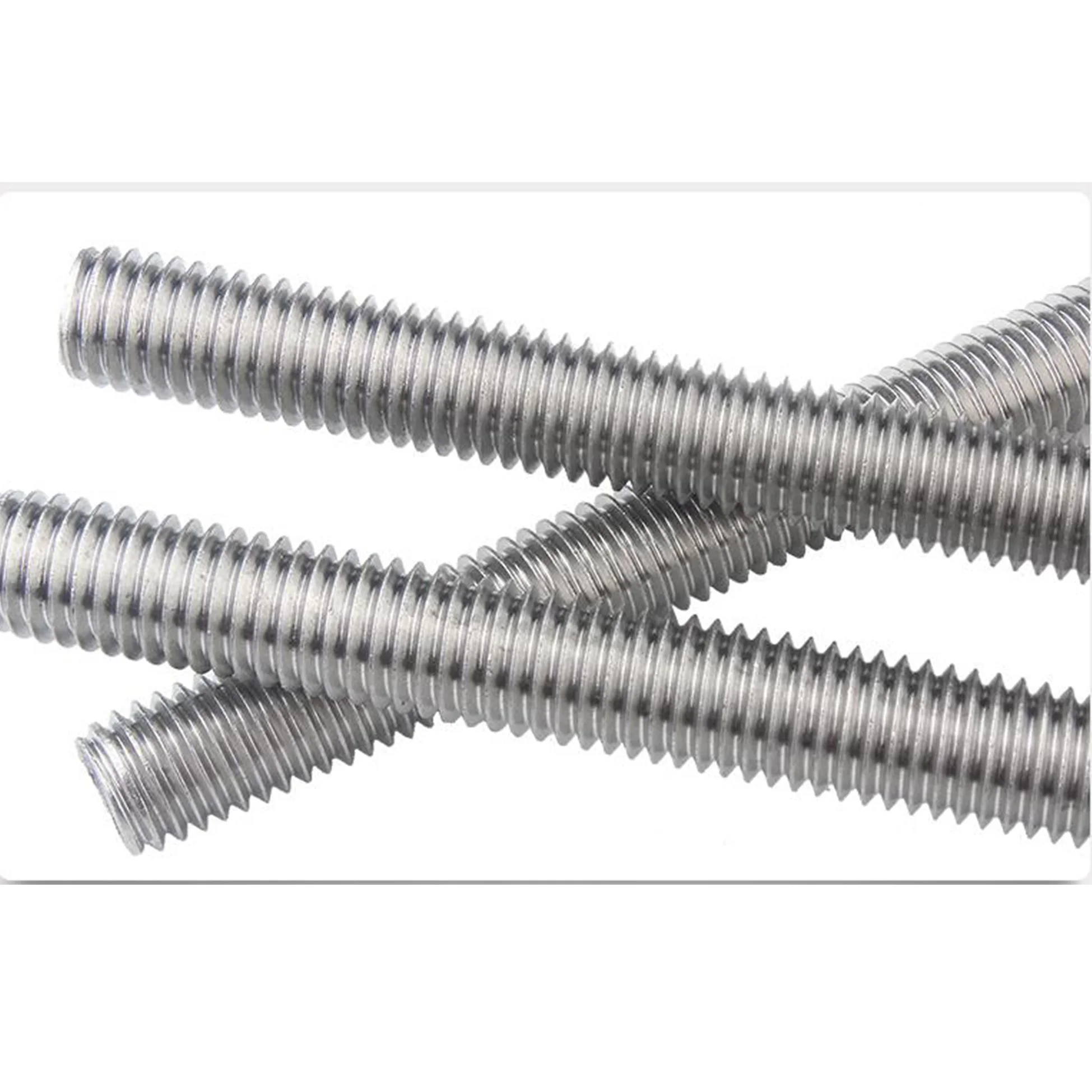 Carbon Steel Galvanized Length 1m 2m 3m Threaded Rod Din975 Full Thread ...