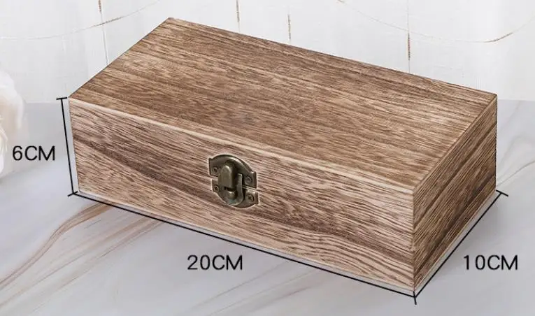 Handmade Custom Folding Wooden Box for Vintage Gifts