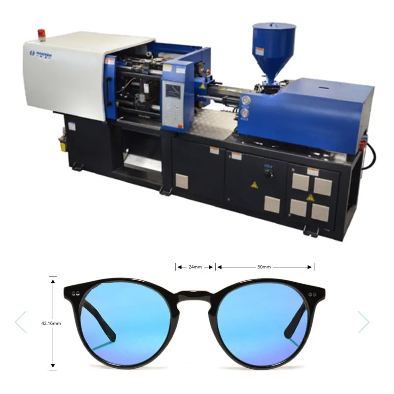Haichen Automatic Plastic Sunglasses Injection Molding Machine - Buy ...