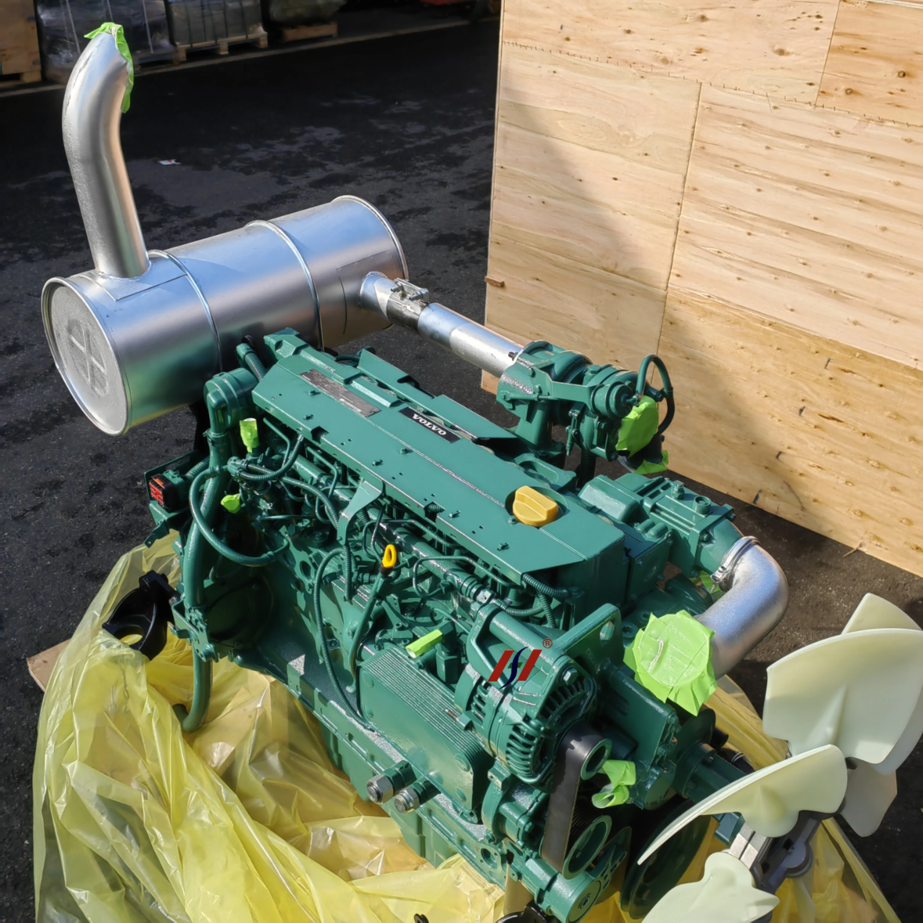 D7d D7e D6d D5d Original Genuine Excavator Diesel Motor Machinery Engines D6e Eae2 Engine For ...