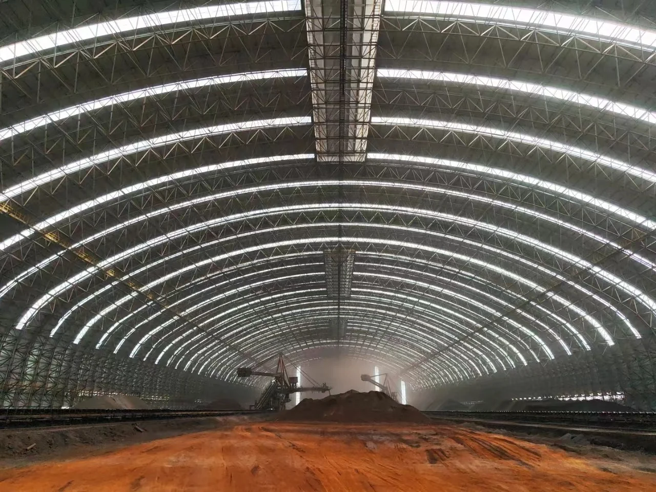 Prefabricated Steel Trusses Roof Frame Steel Structure Factory ...