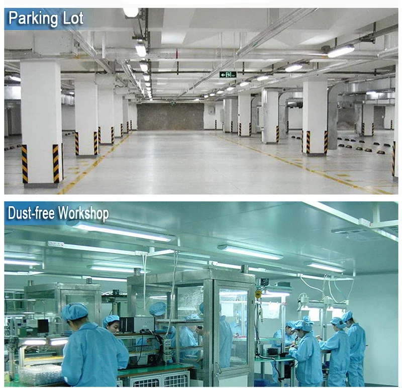 Warehouse Led Batten Light Led Linner Lamps T8 Aluminum Alloy Tube ...