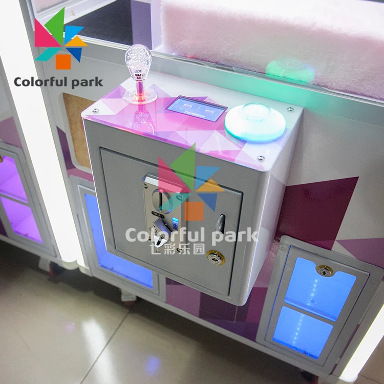 Colorful Park Claw Machine - Fun Plush Toy Vending Game