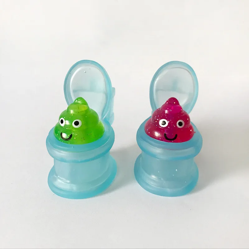 Squeeze Poop Toilet Toy - Stress Relief for Kids & Adults
