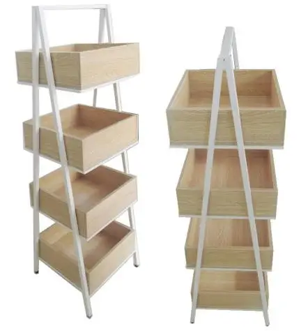 Custom Metal Miniso Shelf - Durable Display Stand