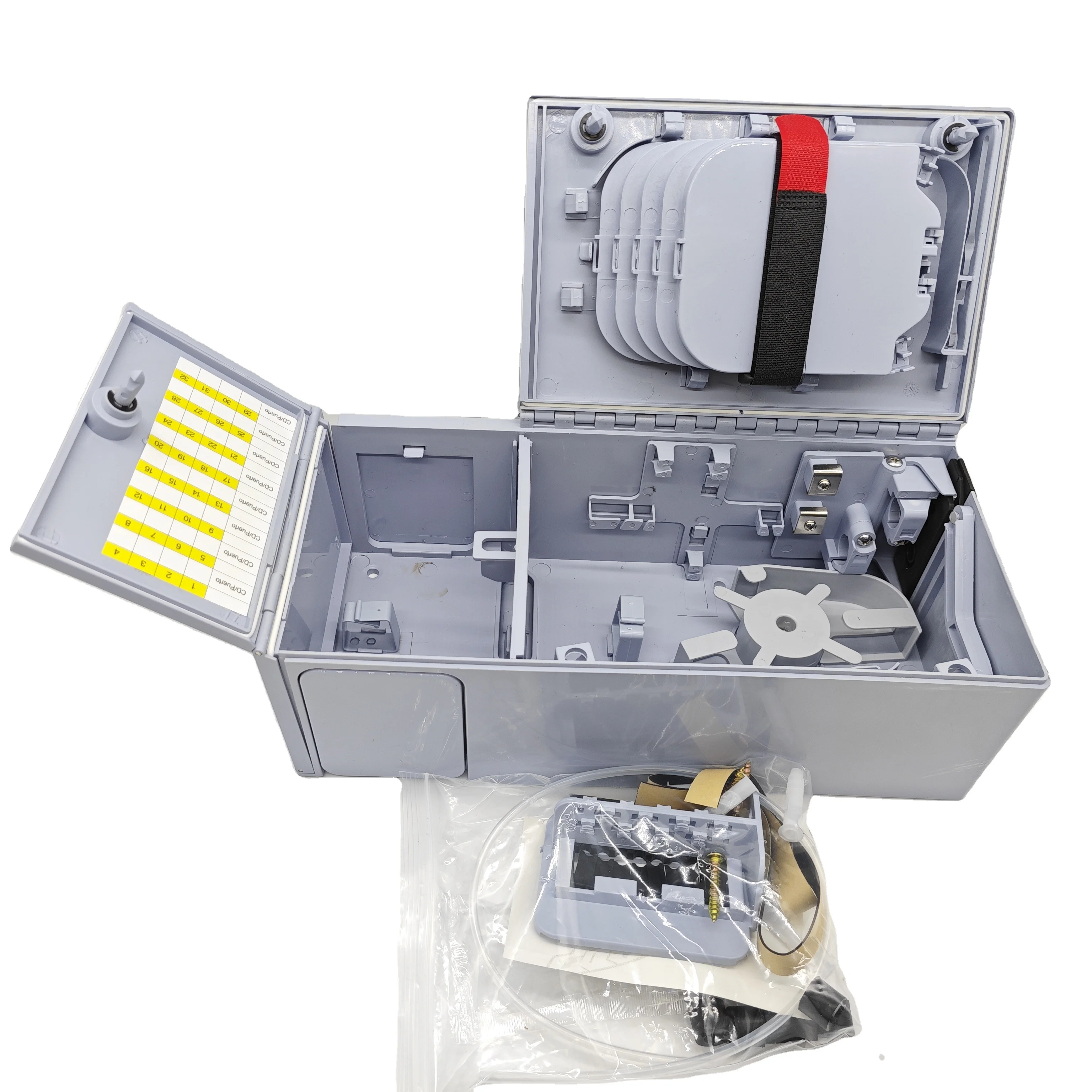 Fiber Multi-operator Distribution Cabinet Fiber Optic Wall-mounted Box ...