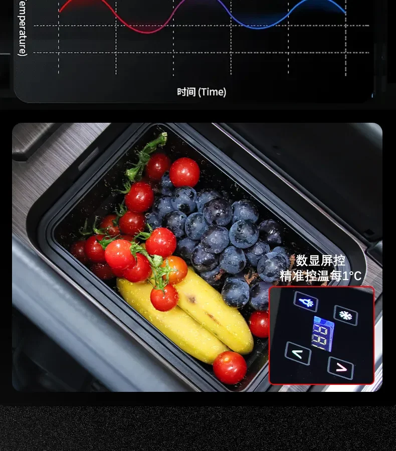 M4 Multifunction Car Interior Kits Refrigerator Console Box for ...