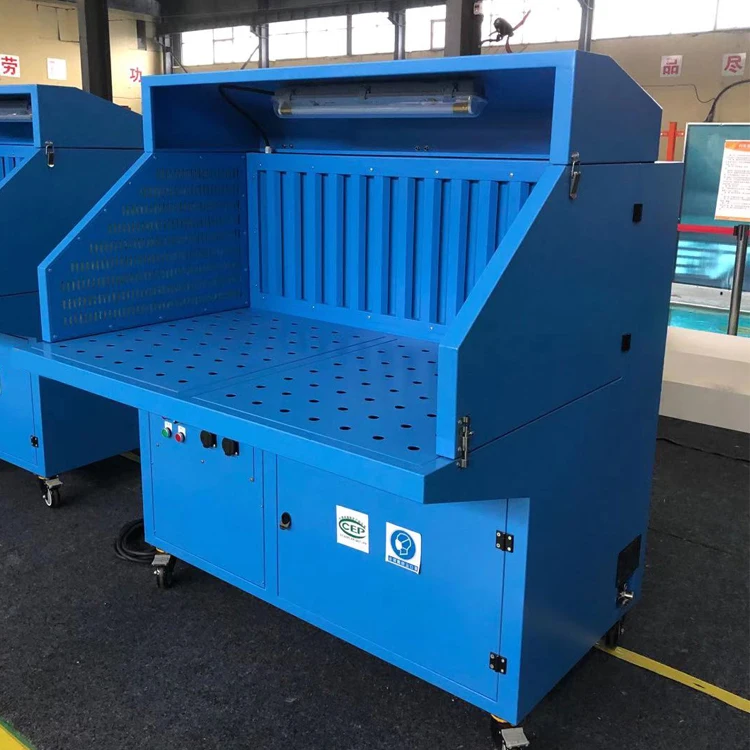 Pulse Jet Self Cleaning Welding Table Fume Extraction Downdraft Table ...