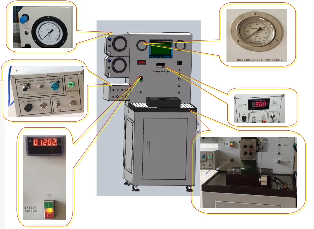 Speed Governor Test Bench for Ship - Xinbaodi XBD-TQS