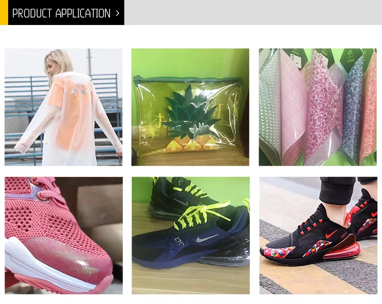 Tpu Raw Material Shoe Upper No Sewing Bonding For Logos And Label Tpu ...