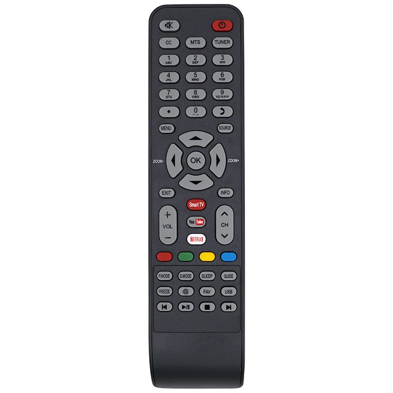 Chinese TV Remote Control for ATVIO LCD/LED Tvs with 54 Buttons