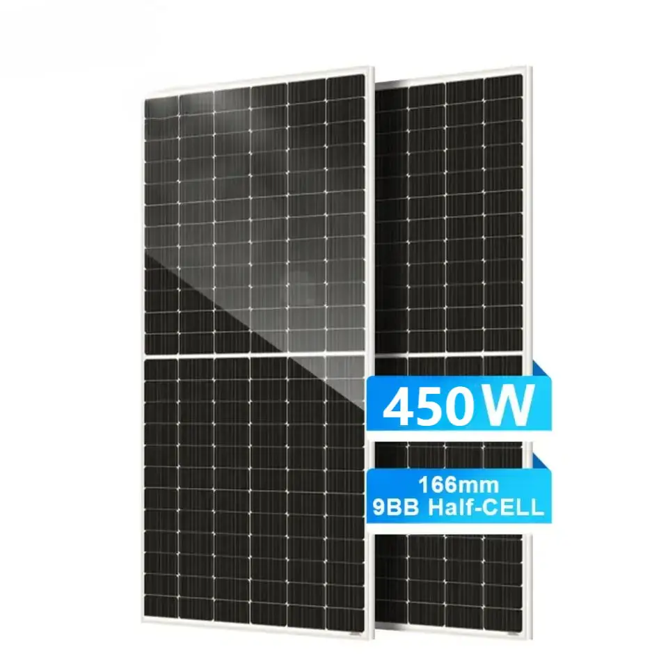 Monocrystalline Silicon 450w 450watt 48v Solar Pv Module Solar Panels 460w Panneau Solaire ...