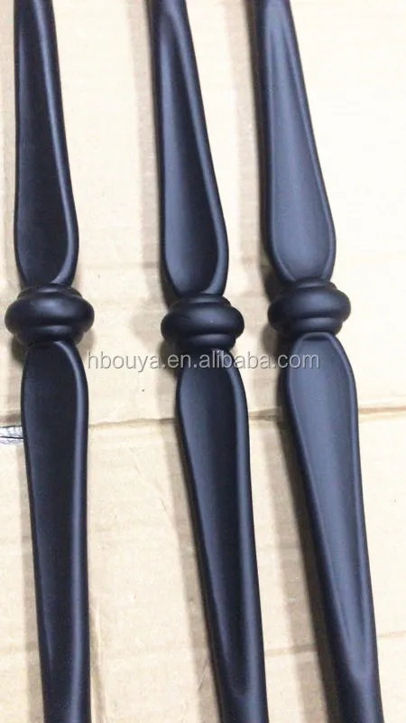Popular Modern Farmhouse Staircase Single Oval Solid Steel Baluster