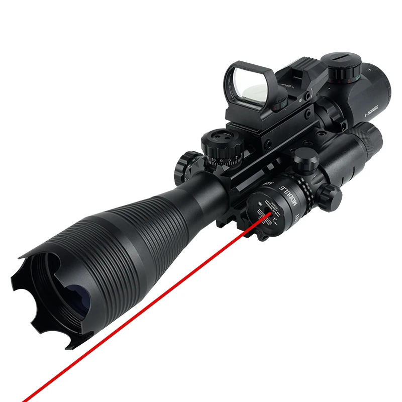 SYQT 4-16X50EG Optics Long Range Sight Scope Hunting Outdoor Shooting ...