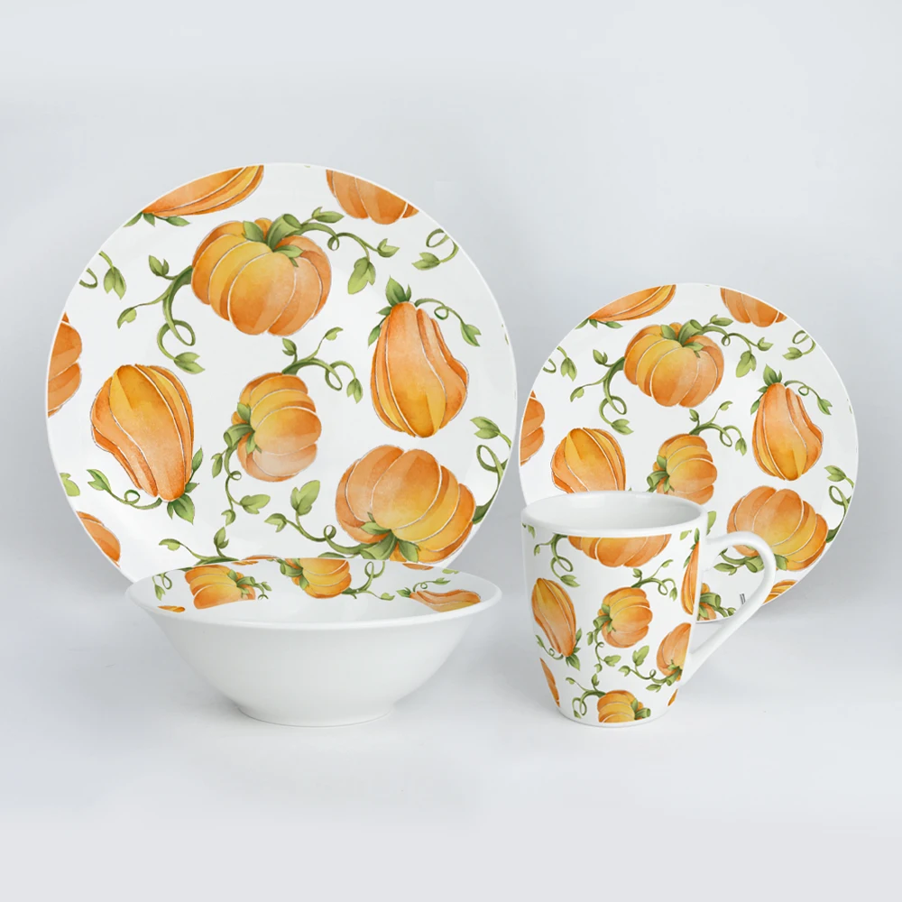 European Luxury Custom Logo Modern Elegance Fine 16 Pcs China ...