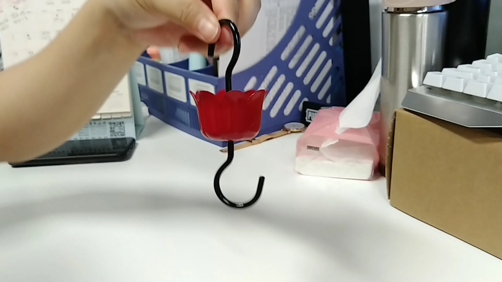 Rm Garden Ant Moat For Hummingbird Feeder Hanging Plant Wind Chimes ...