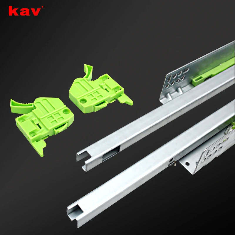 Single Extension Drawer Runners Kitchen Cabinet For Undermount Heavy ...